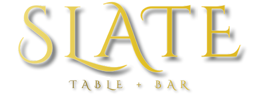 Menu - Slate Table + Bar